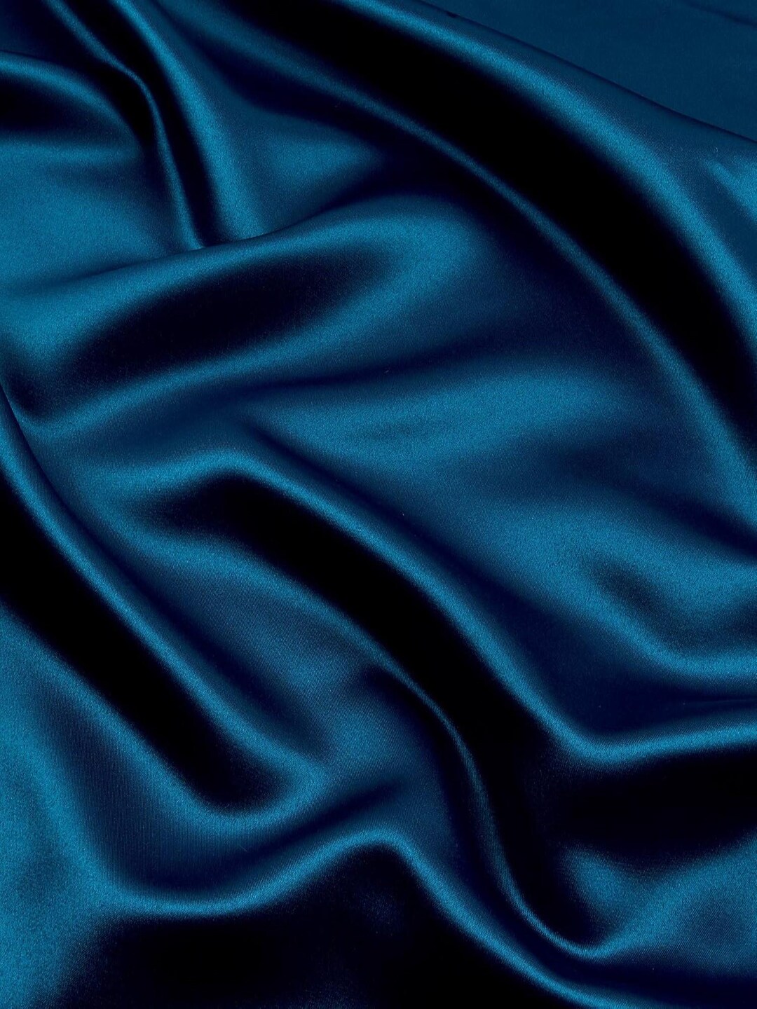 Peacock 60" Wide (peau De Soie) Silk Skin Duchess Stretch Dull Satin ...