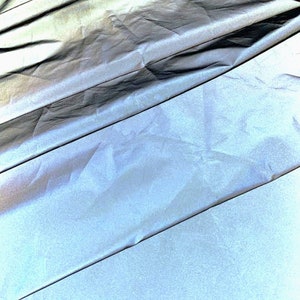 Silver Light Reflective 60" Wide Light Weight Night Vision, Light ...