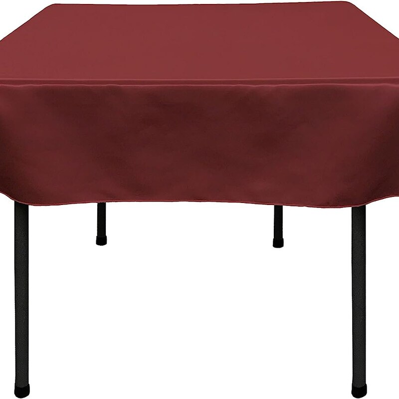 Burgundy Tablecloth - Etsy