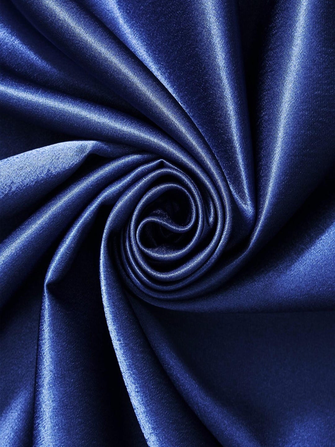 Navy Blue 60" Inches Wide Crepe Back Satin Bridal Draper-prom-wedding ...