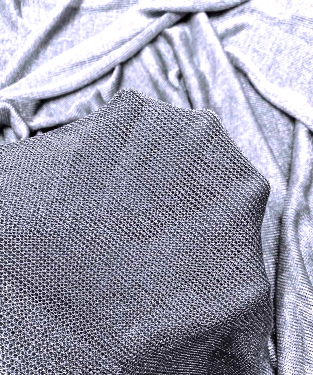 Metallic Silver 60" Wide Stretch Vintage Medieval Era Armour LARP ...