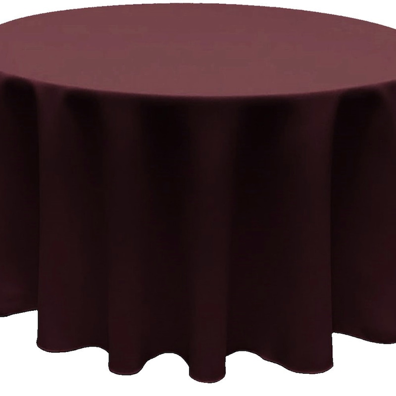 Burgundy Tablecloth - Etsy