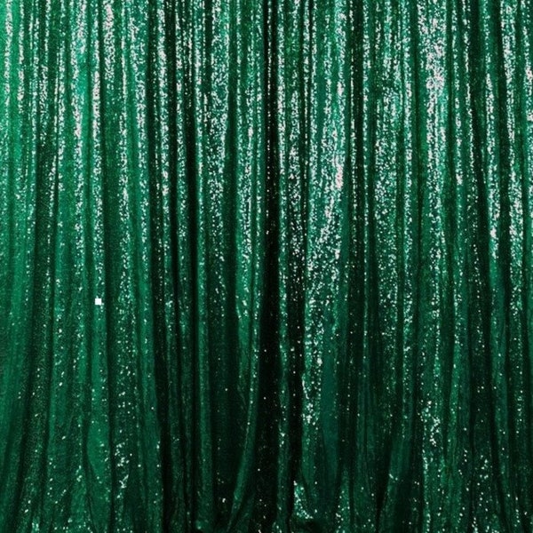 Hunter Green Curtain Panels - Etsy
