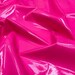 Shiny Neon Pink Stretch Vinyl Latex Fabric by the Yard, 54" Wide, DIY ...
