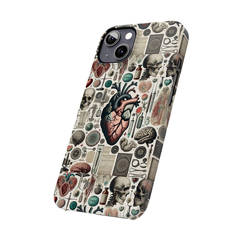 Vintage Organ Anatomy Medical Tools Medicine Slim Phone Cases - Etsy