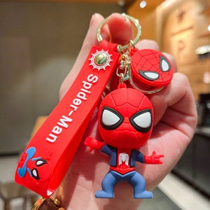 Marvel Spider Man Keychain - Etsy