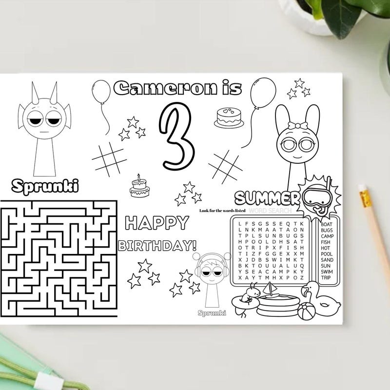 Sprunki Sticker - Etsy