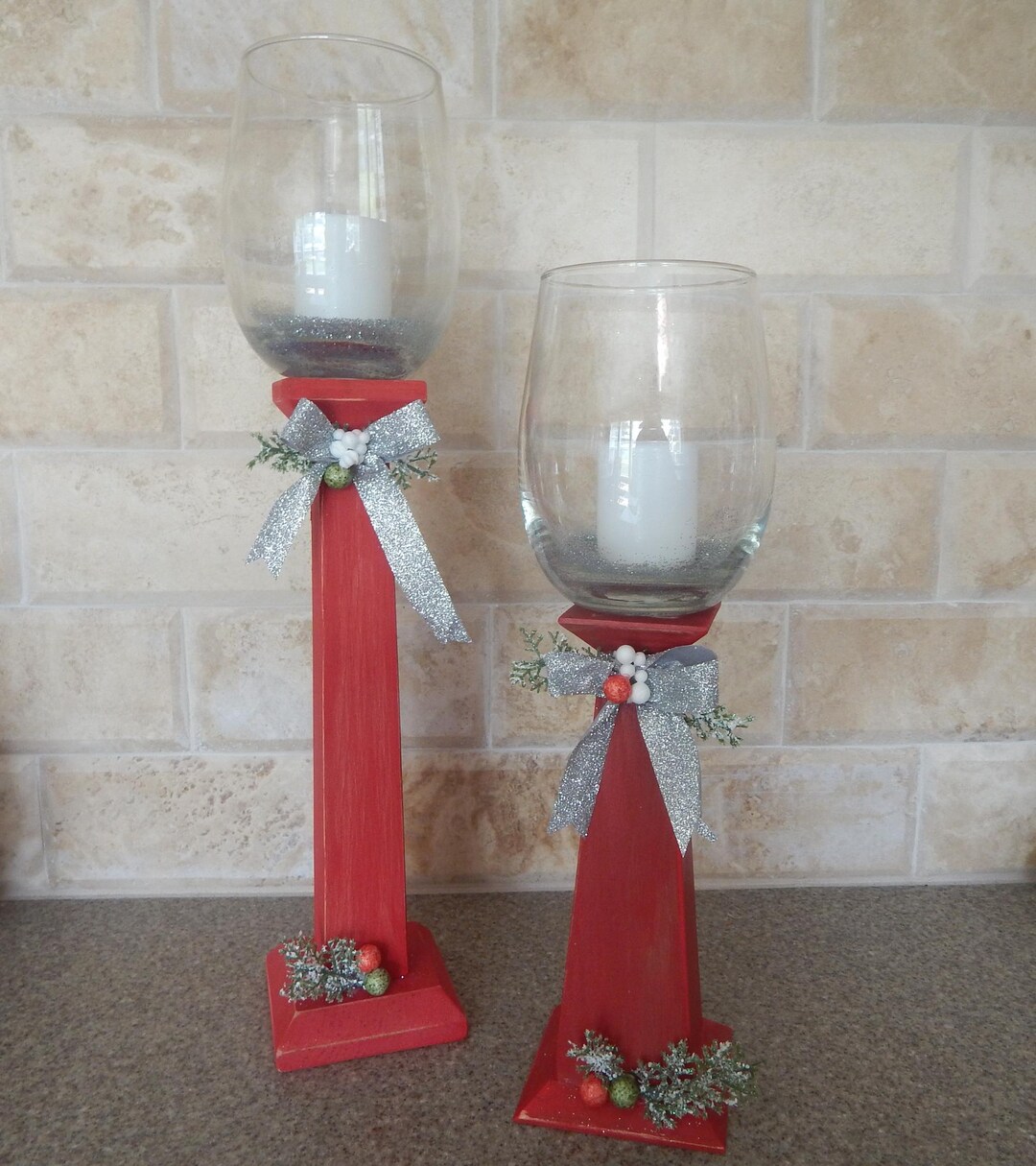 Candle Holders With LCD Lights - Etsy