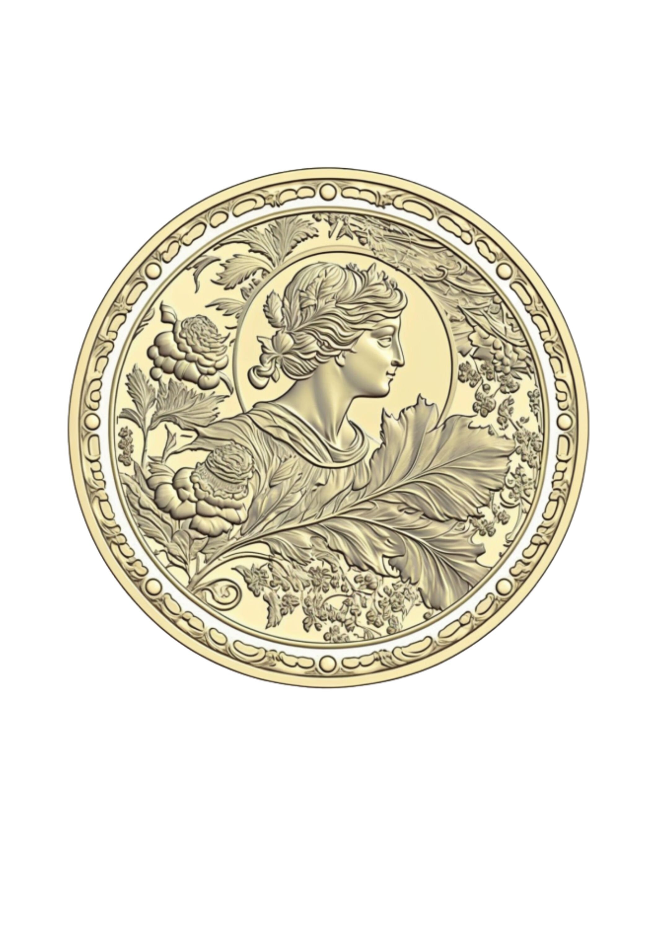 Good as Gold: Printable Gold Coin Coloring Page for All Ages - Etsy