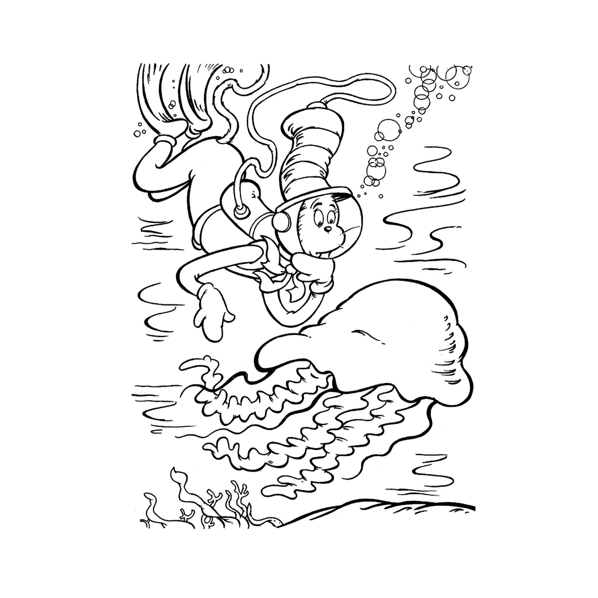 Dr. Seuss Coloring Pages Digital Download PDF ZIP - Etsy
