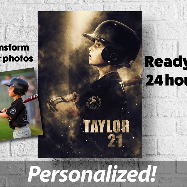 Baseball Poster - Etsy