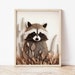 Cute Baby Animals, Set of 6 Woodland Creatures Prints, Outdoor Nature ...