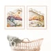 Desert Landscape Wall Art, Set of 2 Prints, Boho Nursery Decor, Neutral ...
