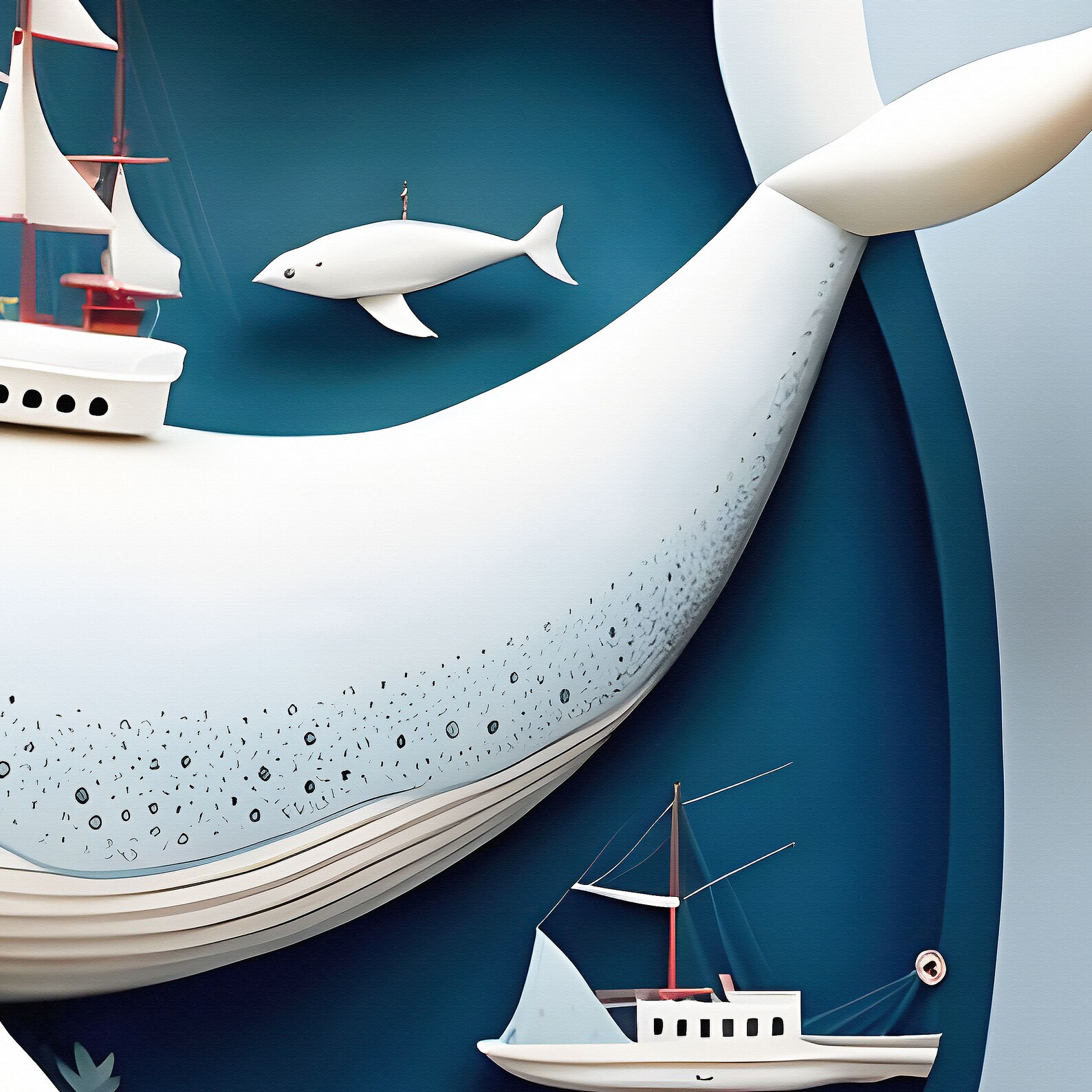 Blue Whale Nursery Decor Boys, Flying in the Sky, Nursery Decor ...