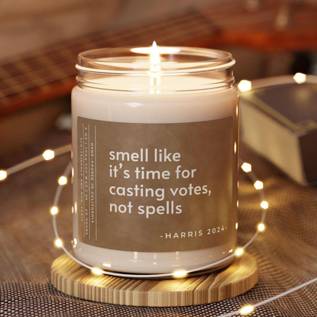 Kamala Harris Election Campaign 2024 9oz Soy Wax Candle, Madam ...