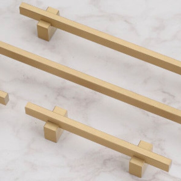 Two Tone Cabinet Hardware - Etsy