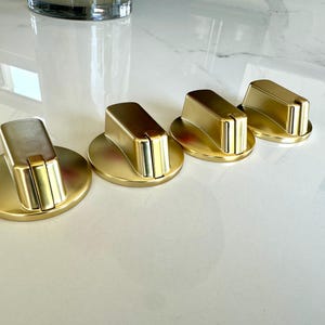 Matte Gold Universal Stove Knobs - Etsy
