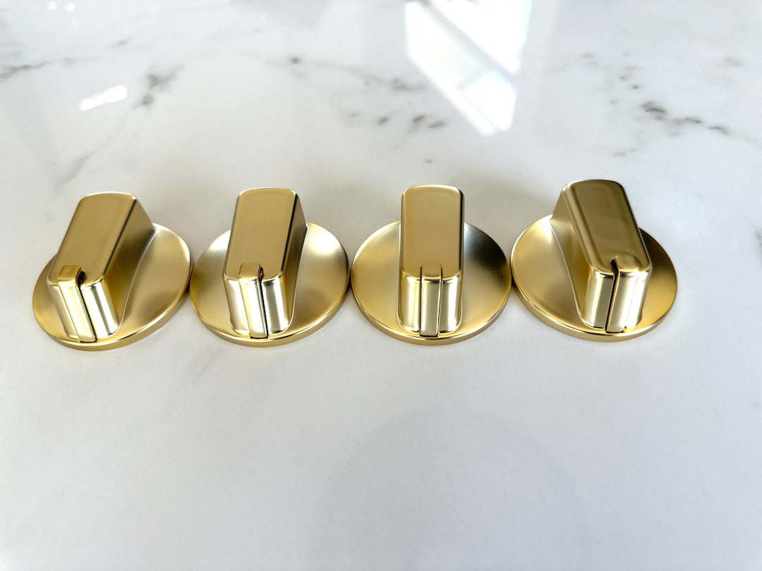 Matte Gold Universal Stove Knobs - Etsy
