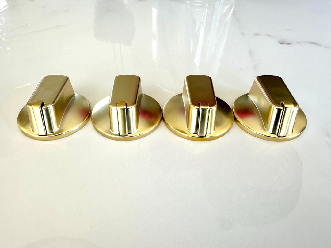 Matte Gold Universal Stove Knobs - Etsy