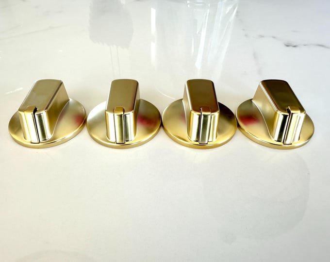 Matte Gold Universal Stove Knobs - Etsy
