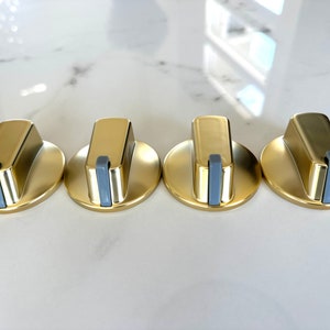 Matte Gold Universal Stove Knobs - Etsy