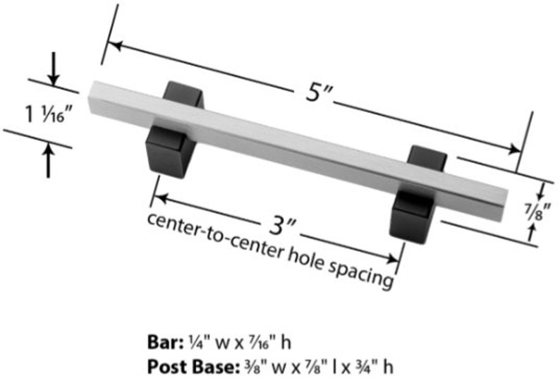 Lew's Two Tone Knobs and Handles Gold & Chrome Cabinet Hardware - Etsy