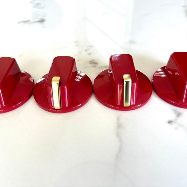 Red Knobs - Etsy