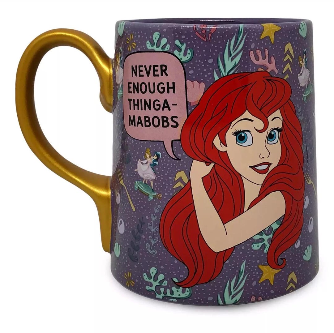 Little Mermaid Mug With Dinglehopper Spoon - Etsy