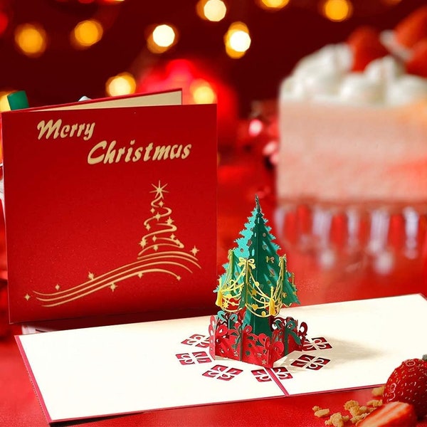 3d Christmas Card - Etsy UK