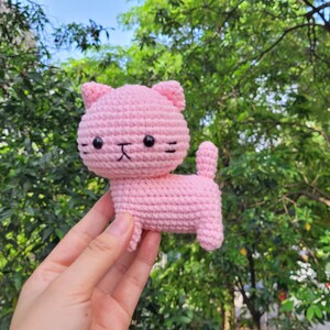 Cute Cat Crochet, Mini Cat Crochet, Kitten Crochet, Stuffed Kitten ...
