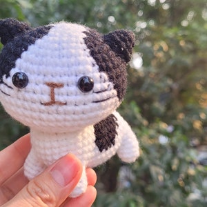 Cute Cat Crochet, Mini Cat Crochet, Kitten Crochet, Stuffed Kitten ...