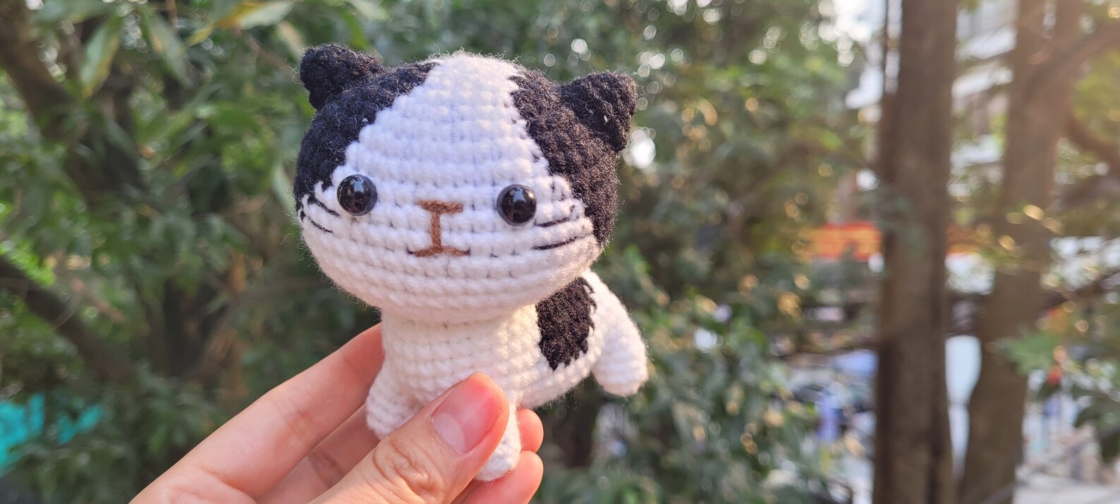 Cute Cat Crochet Mini Cat Crochet Kitten Crochet Stuffed - Etsy