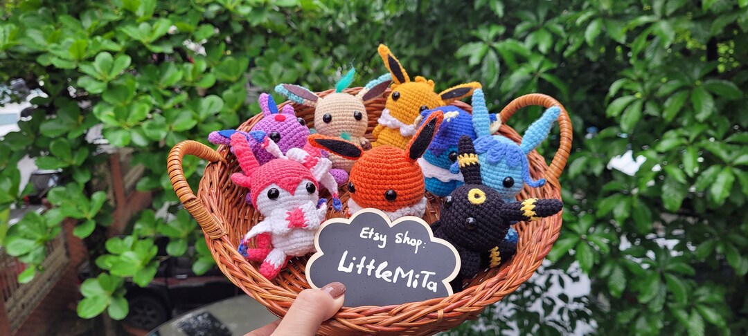 9 Mini Stuffed Animals, Handmade Animals, Crochet Animals - Etsy