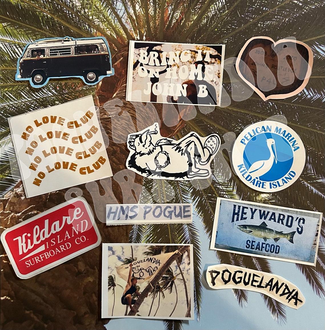 Outer Banks Sticker Pack OBX Fan 11PC - Etsy