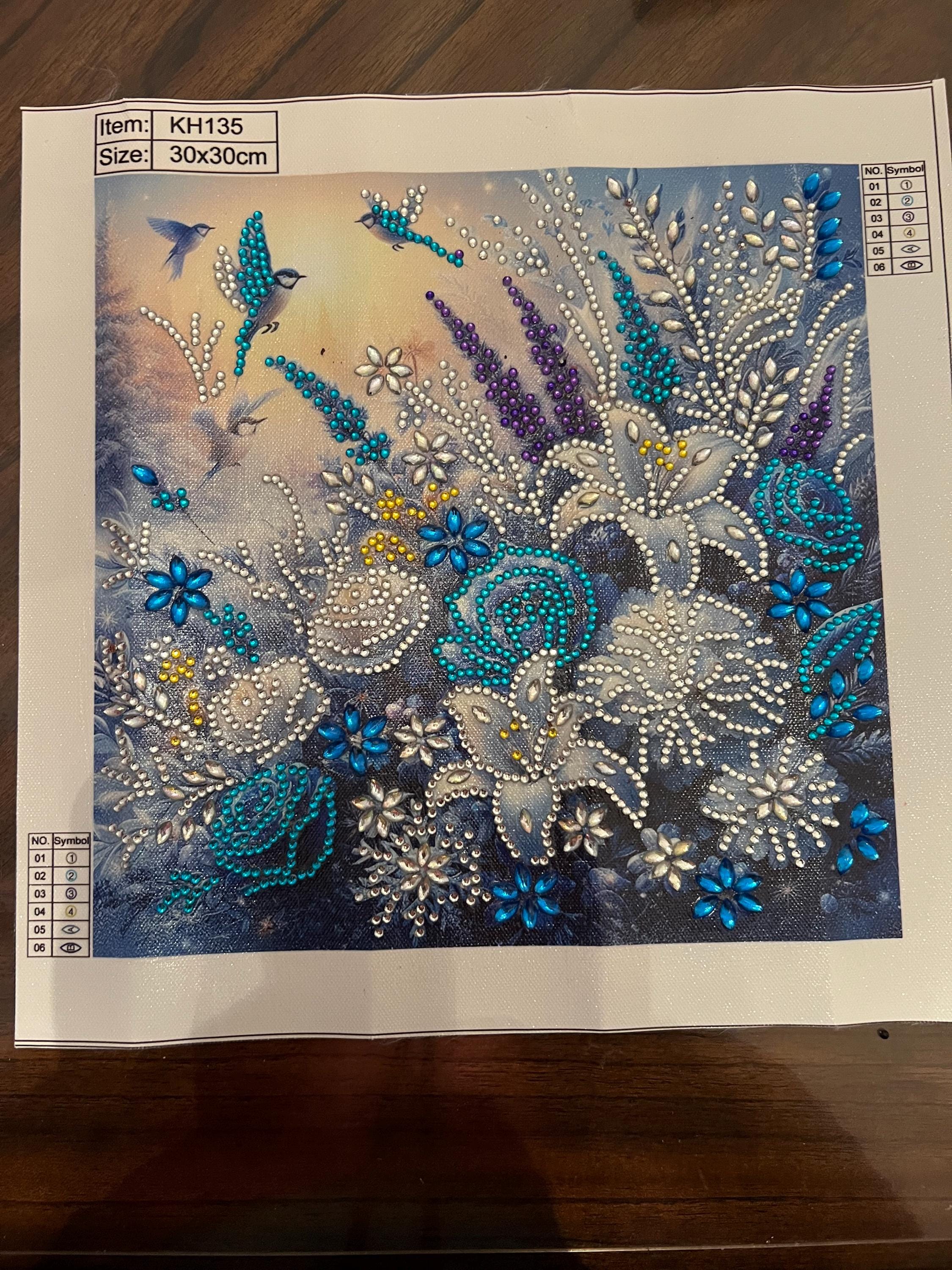 Finished Diamond Dot Art Painting - Etsy