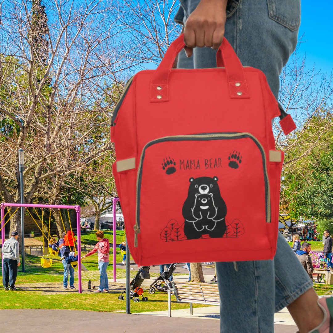 Multifunctional Diaper Backpack, Mama Bear, Mother Gift, Nappy Bag, New ...