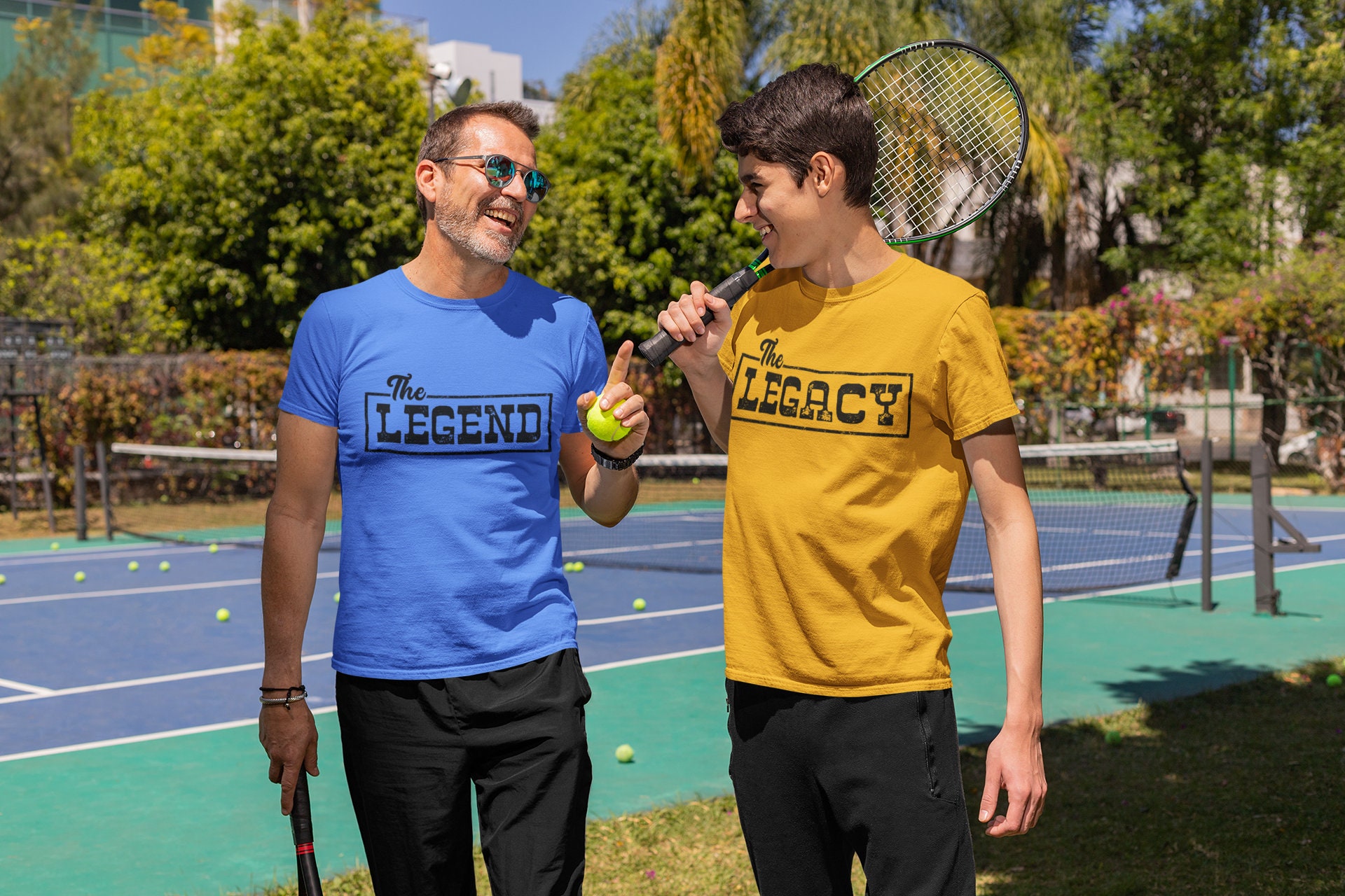 The Myth, the Legend,the Legacy,grandfather, Father, Grandkids Tees ...