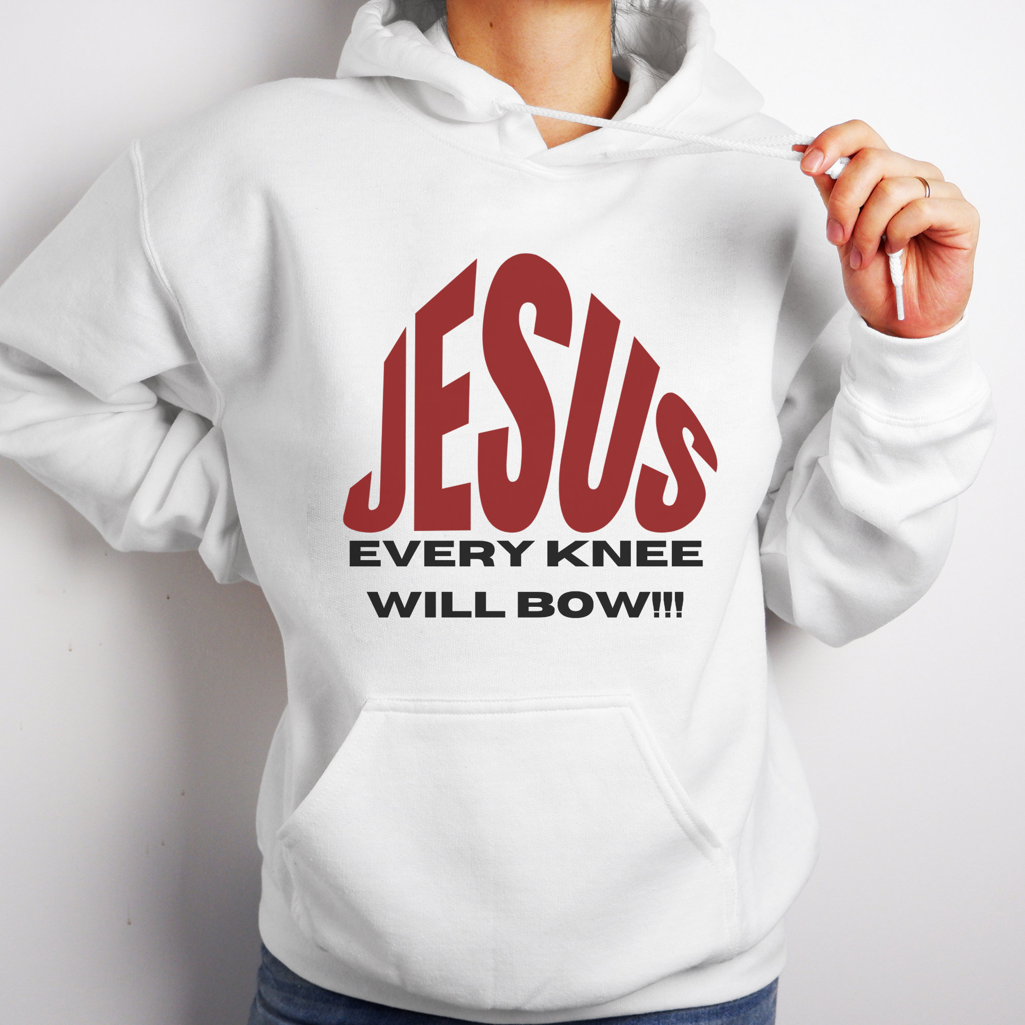 Jesus Every Knee Will Bow! Christian Digital, Jesus Digital - Etsy