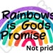 Rainbow is Gods Promise. Christian SVG, PNG, Christian Png, Rainbow Svg ...