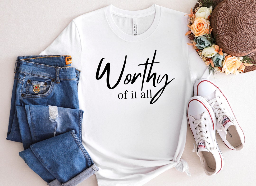 Worthy of It All PNG, Christian Svg, Worthy Png, Digital Download,png ...