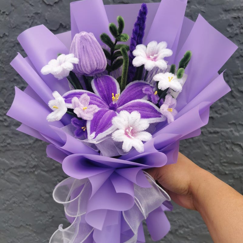 Pipecleaner Tulip - Etsy