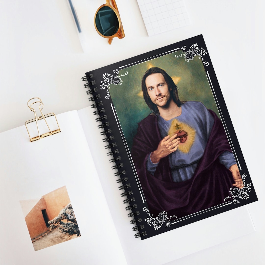 Saint Matt Mercer of Inspiration Notebook - Etsy
