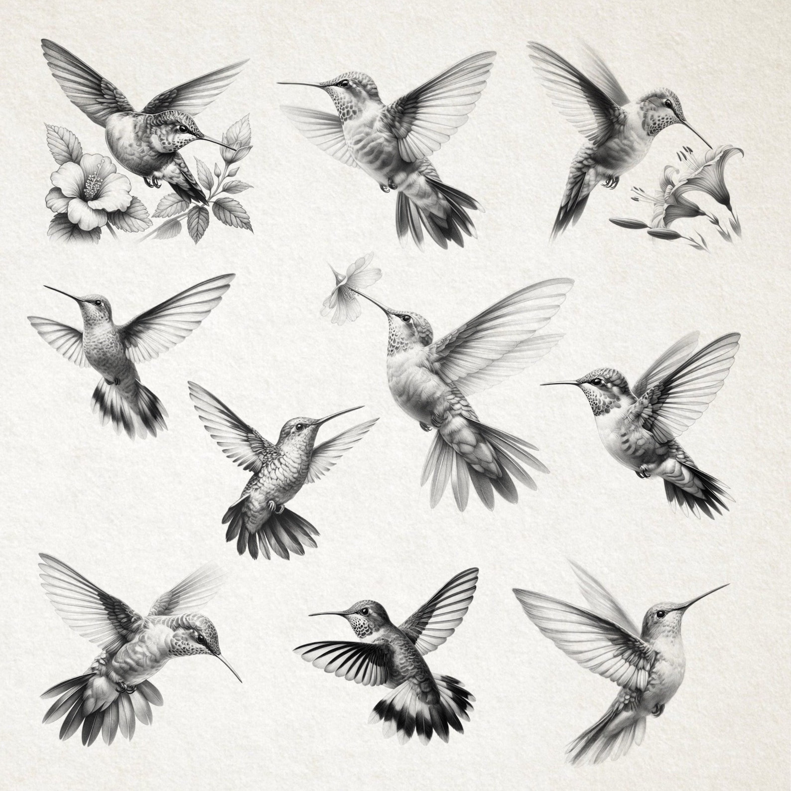Hummingbird Stamp Brushes for Procreate - Etsy