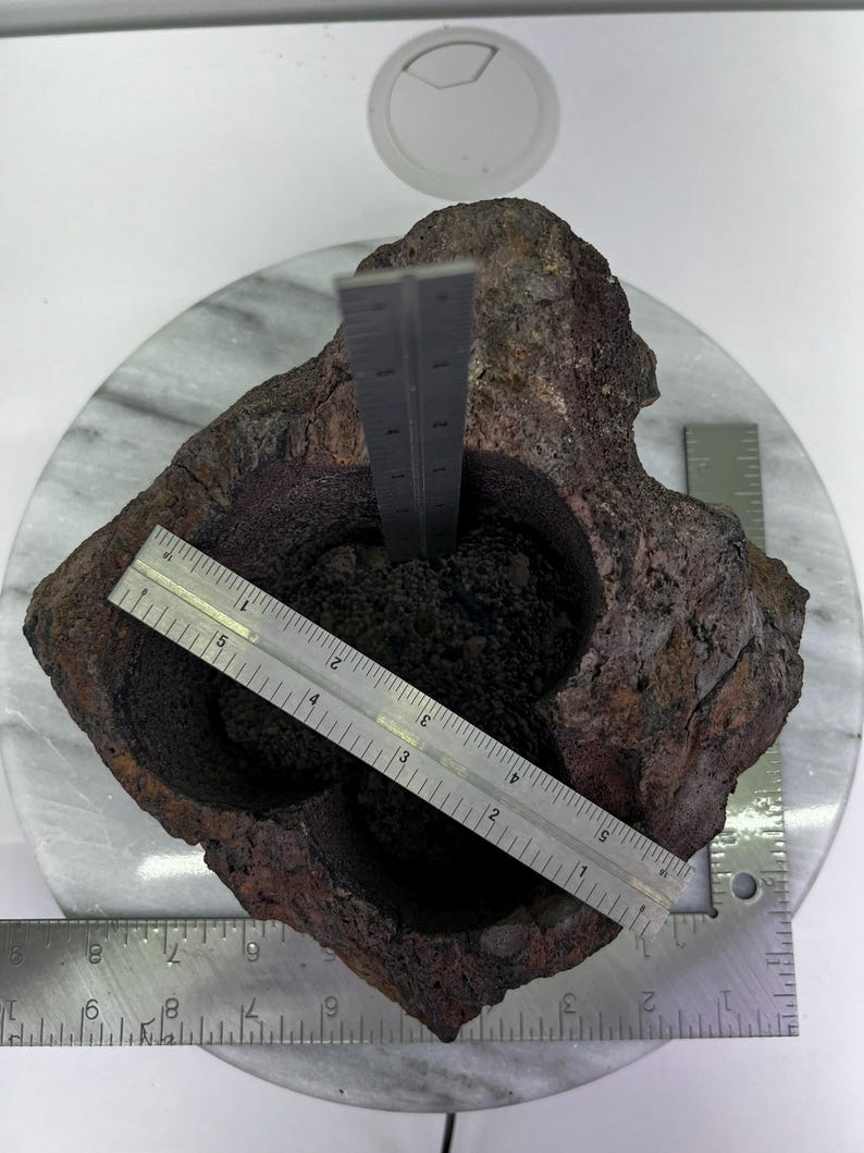 Hand-carved Volcanic Rock Planter, Unique Basalt Scoria, Natural Home ...