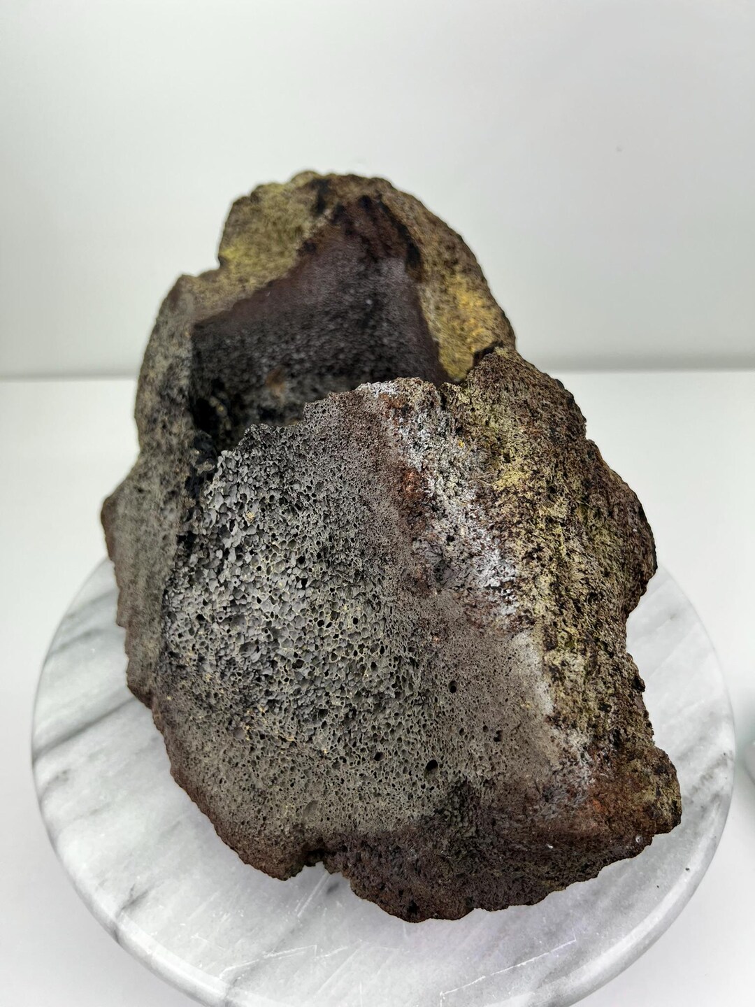 Hand-carved Volcanic Rock Planter, Unique Basalt Scoria, Natural Home ...