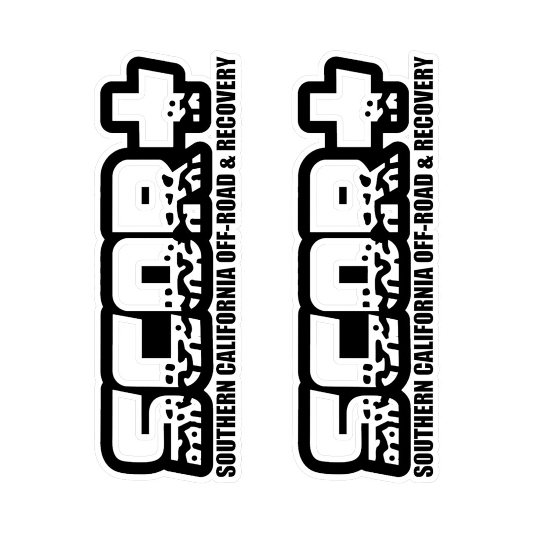 SCOR 2023 Vinyl Decals 4 Sizes Black With W/ White Outline - Etsy
