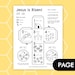 Jesus is Risen! Board Game Craft | Sunday School Activity | Kids Paper ...