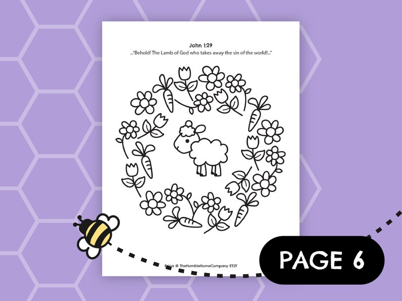 Easter Coloring Pages 6 Pack Sunday School Activity Resurrection Sunday ...