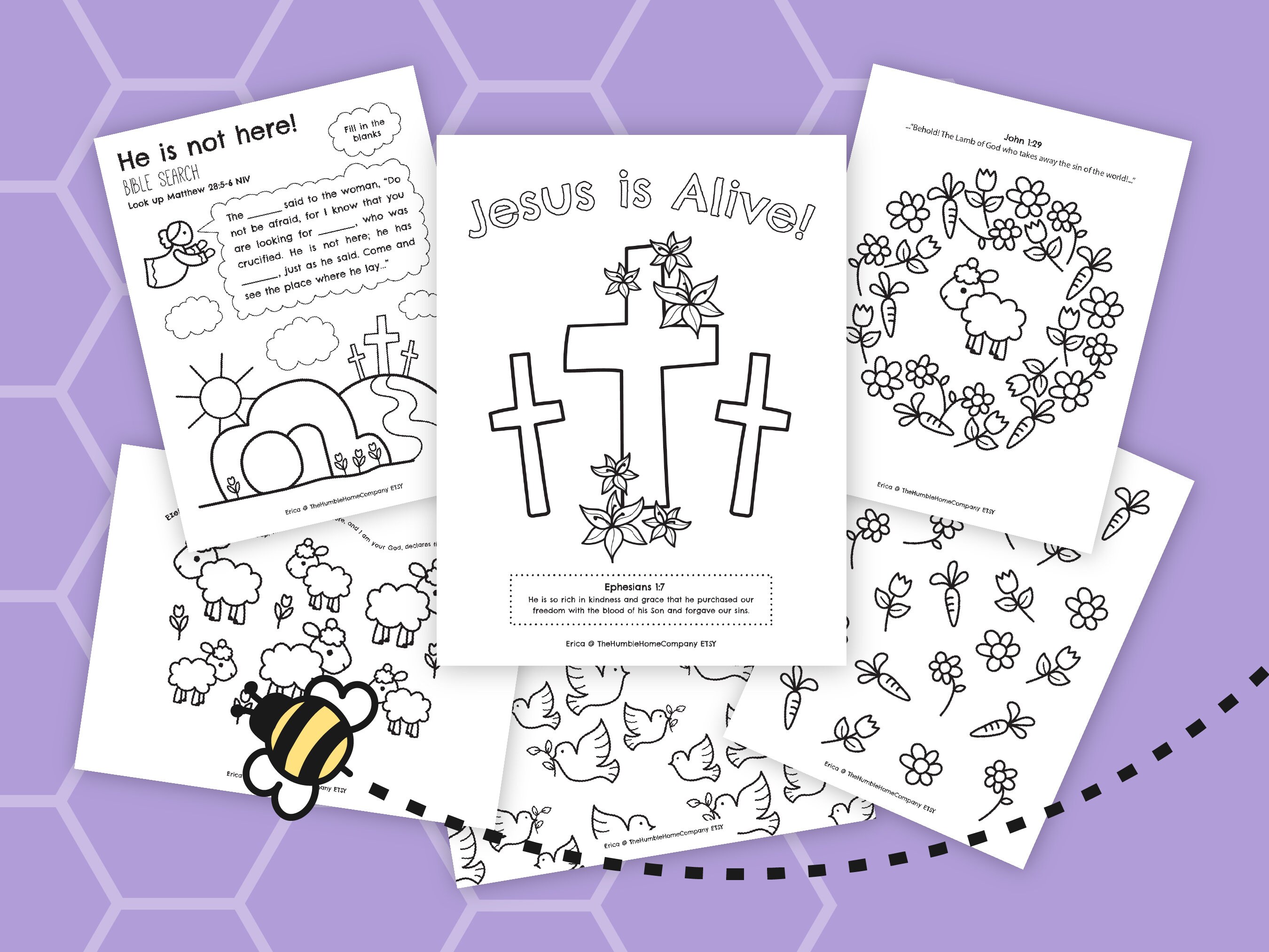 Lamb Of God Coloring Pages