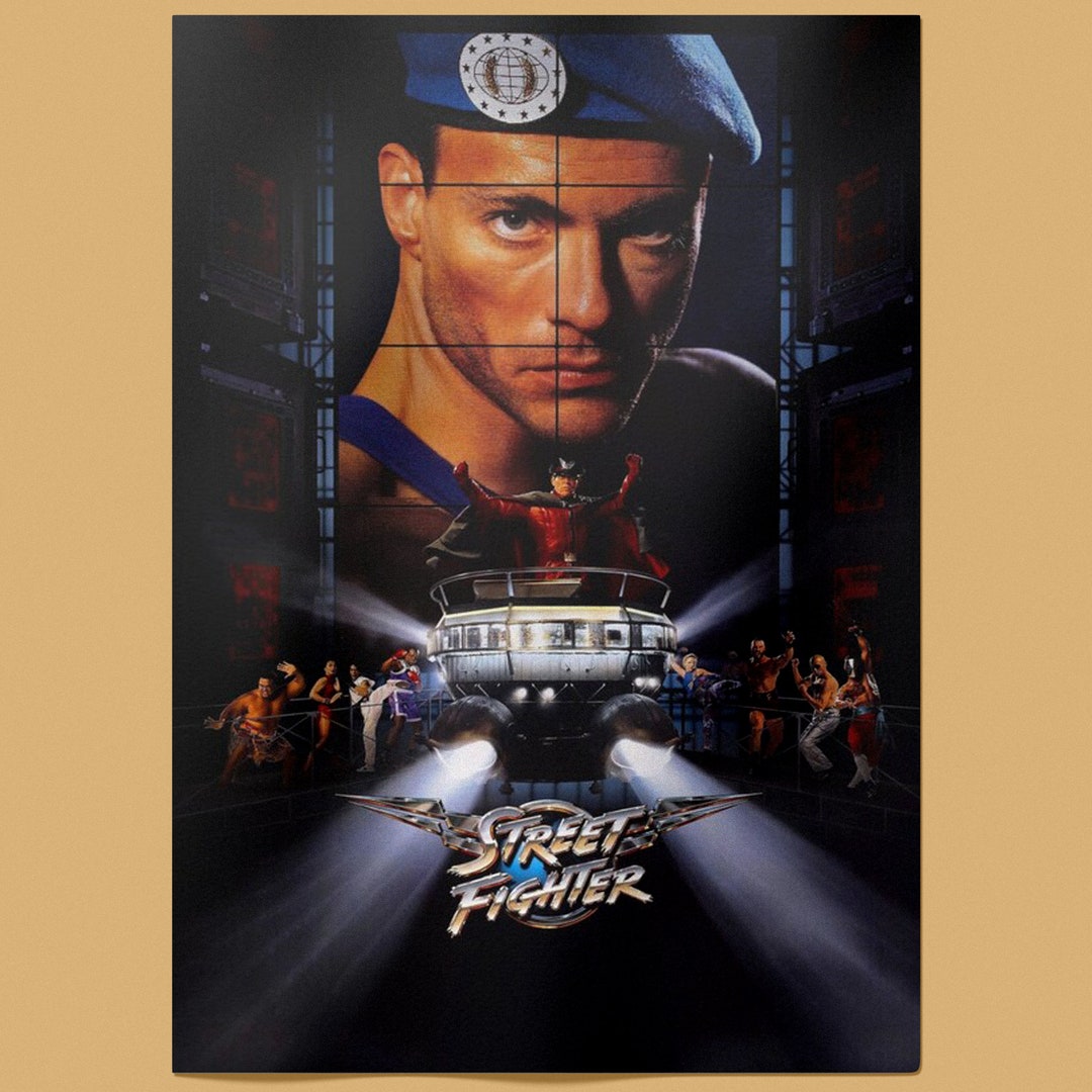 Video Game Street Fighter Satin Poster Print 12x18 Inches - Etsy